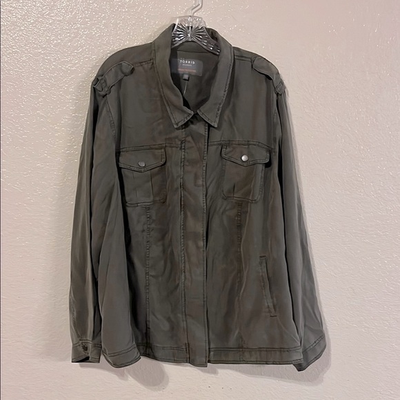 torrid | Jackets & Coats | Torrid Olive Green Jacket Size Torrid 5 ...